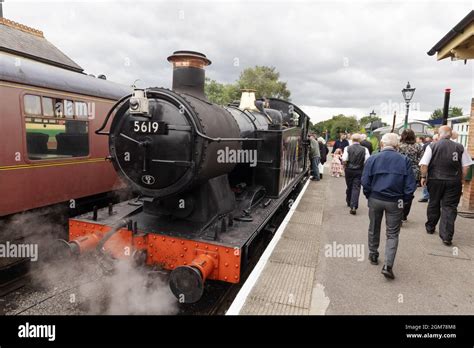 Vintage Train Steam Engine Uk A Steam Locomotive In North Weald