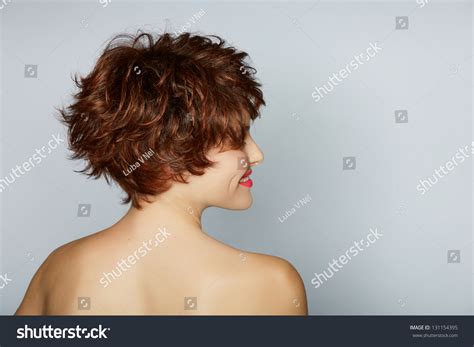 Short Curly Bob Hairstyles Back View