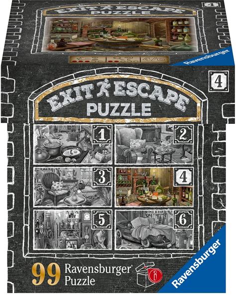 Exit Puzzle Wine Cellar Ravensburger 16880 99 Pieces Jigsaw Puzzles