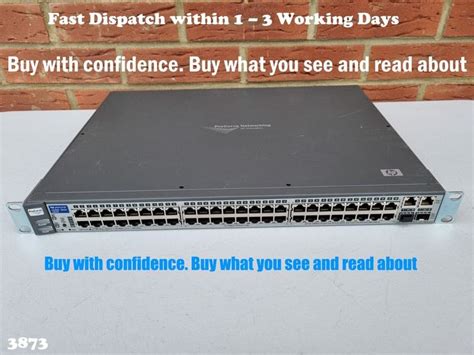 Hp Procurve 2650 Network Switch J4899b Hp Procurve 2650 J4899b Is A Fifty Por Ebay