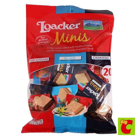 Loacker Minis Assorted Flavored Wafers 200g Shopee Philippines