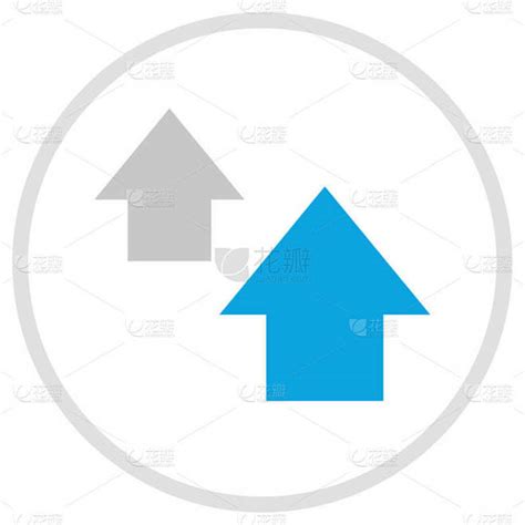 箭头图标矢量插图