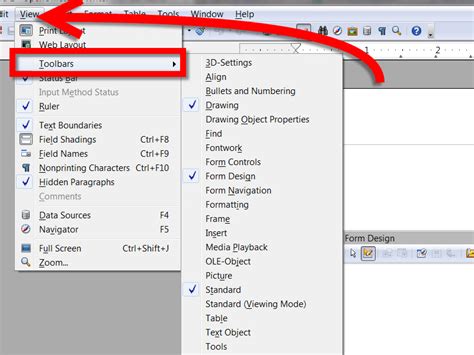 How To Get Rid Of Toolbars In Word Processing Steps