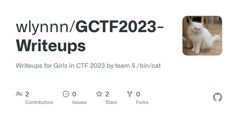 Github Wlynnngctf2023 Writeups Writeups For Girls In Ctf 2023 By