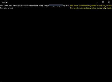 Uwp Xaml Grid Greedy Column With Trailing Columns Still Visible