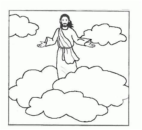 The Ascension Of Jesus Coloring Oppidan Library