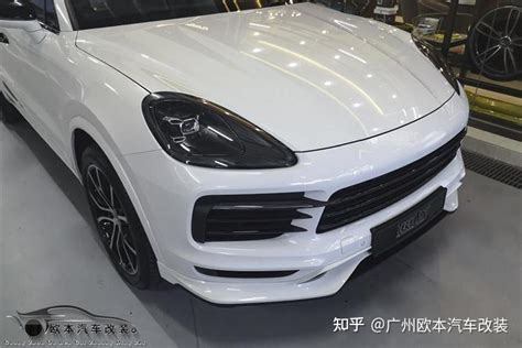 保时捷卡宴改装泰赫雅特techart小包围前唇后唇尾喉碳纤尾翼中翼 知乎