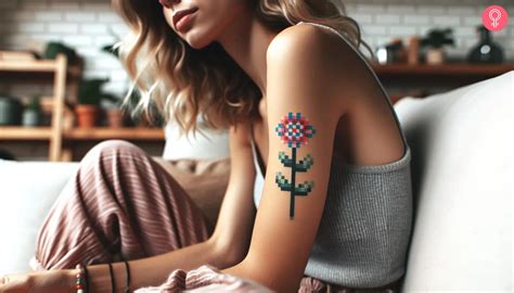 8 Amazing Pixel Tattoo Ideas You Need To Check Out