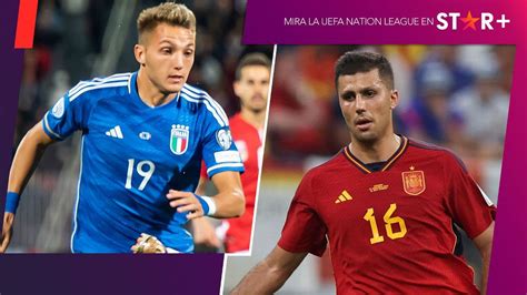 España E Italia Chocan En Semifinales De Uefa Nations League Espn