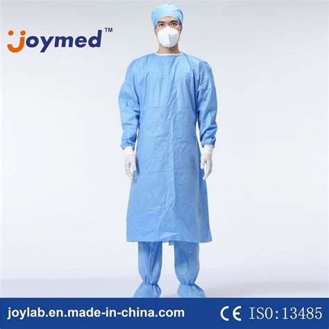 Sms Doctor′ S Sterile Or Non Steriel Surgical Gown Isolement Blouse