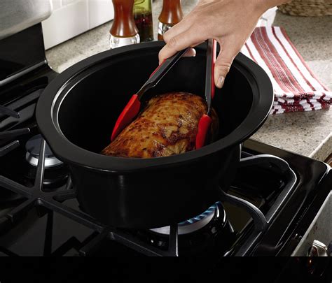 Crock Pot Sccpvi600 S 6 Quart Countdown Programmable Oval Slow Cooker