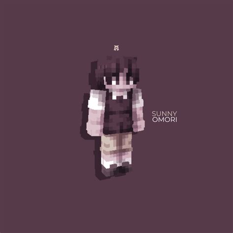 Omori Sunny Old Minecraft Skin Anxls On Tumblr