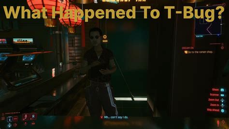 Cyberpunk 2077 T Bug After The Heist Cyberpunk 2077 Videos