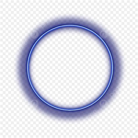 Purple Blue Neon Circle Neon Circle Blue Neon Circle