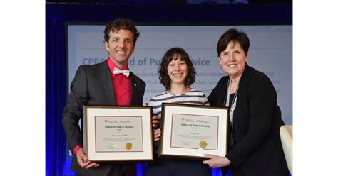 Tim Conrad Apr And Emily Epp Receive Canadian Public Relations Society