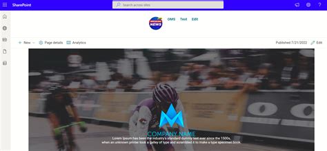 how to modify modern hub site logo size using theme builder shortpoint support