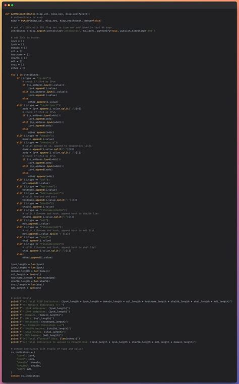 Python Threat Hunting Tools Part 12 Misp And Crowdstrike Falcon