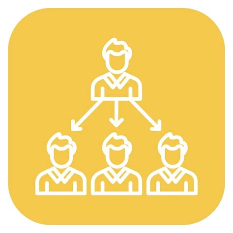 Premium Vector Hierarchy Vector Illustration