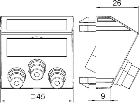 Audio Video Cinch Connection 1 Module Slanting Outlet As Soldered Connection Phil Indo Tech