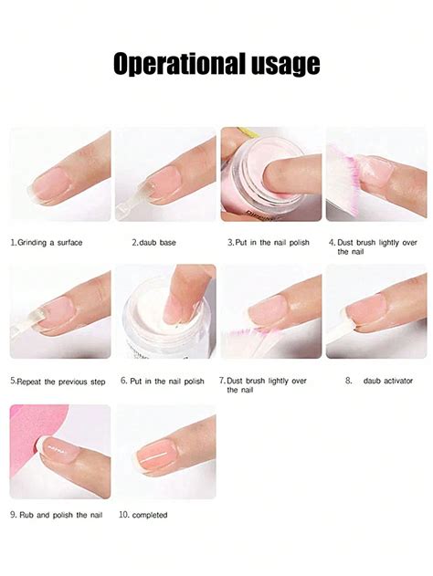 Dip Powder Nail Kit Starter 6 Colors Nude Sheer Pink Skin Tones
