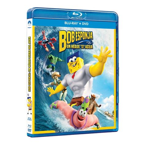 Bob Esponja Un Héroe Fuera Del Agua Blu Ray Walmart En Línea