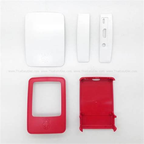 Official Plastic Case For Raspberry Pi 3 Model B White Color Thaieasyelec Electronic For