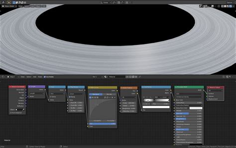 Texturing Create Rings For Ringed Planet Procedurally Blender Stack