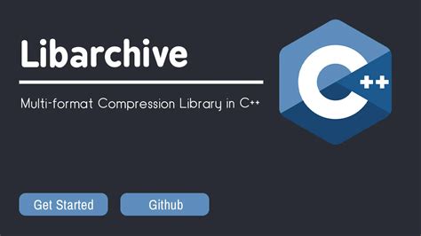 Libarchive Multi Format Compression Library In C