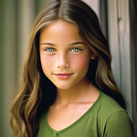 «Девочка 12 лет с русыми волосами и… — создано в Шедевруме