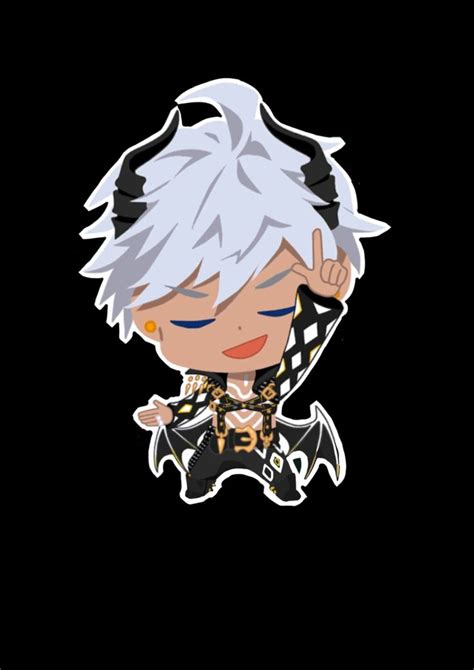 Obey Me Mammon Chibi Shall We Date