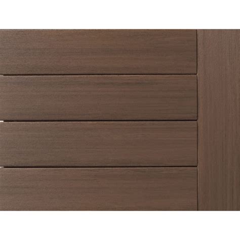 TimberTech Azek English Walnut Ft VC Grooved Decking Board AGB EW RONA