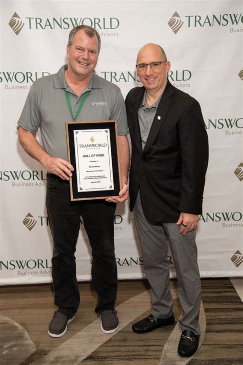 Transworld Business Advisors Inducts New Hall Of Fame Class And