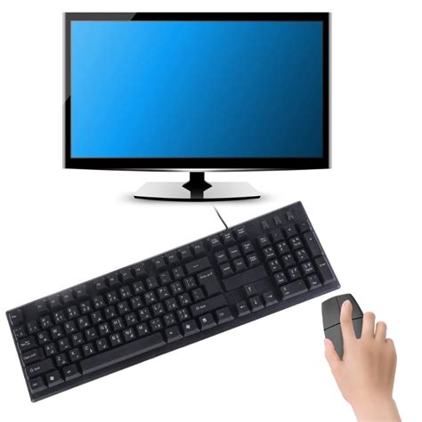 English Arabic French Spanish USB Wired Silent Key Vicedeal