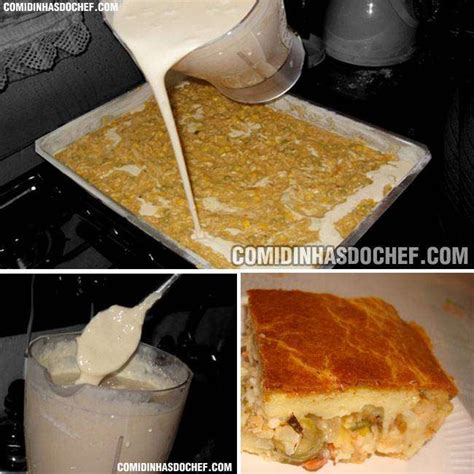 Massa Para Torta De Liquidificador Comidinhas Do Chef