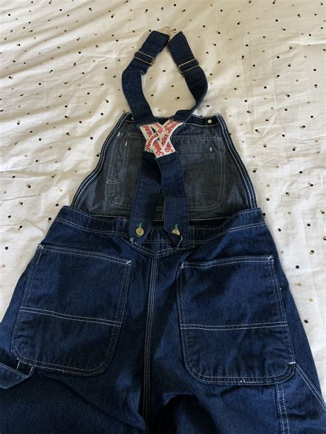 Pointer Brand Low Back Vintage Style Overalls Made In The Usa 34 X 32