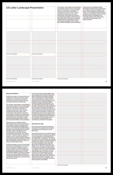 Presentation Grid System For Adobe Indesign Grid Design Layout Grid
