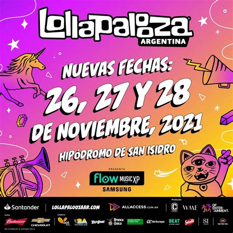 Nueva Reprogramación De Fechas Del Lollapalooza Argentina Infobae