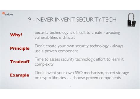 secure by design security design principles for the working architect