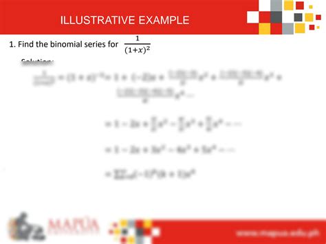 Solution Lesson 4a Binomial Series And Differentiating Integrating Power Series Studypool Solution Lesson 4a Binomial Series And Differentiating Integrating Power Series Studypool
