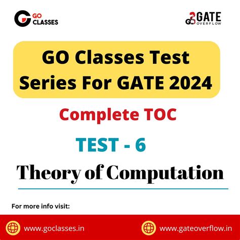 Gate Overflow Educational Foundation On Linkedin Goclasses