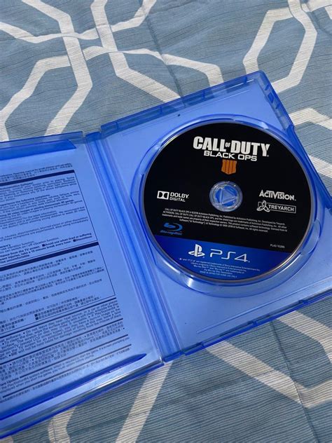 Call Of Duty Black Ops 4 Ps4 Game Disc Video Gaming Video Games