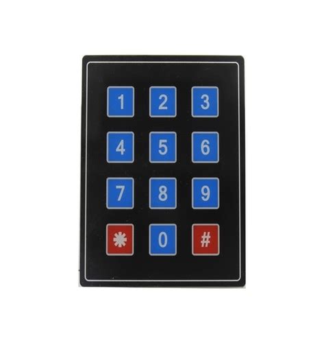 Customized X Universal Matrix Membrane Switch Keypad For Arduino At Best Price In Nashik
