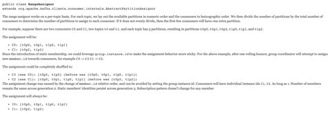 Kafka 消费者分区分配器 Rangeassignor Bigbender 博客园