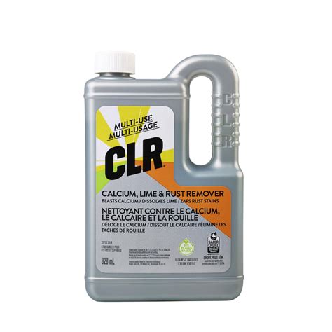 CLR Calcium Lime Rust Remover Blasts Calcium Dissolves Lime Zaps Rust Stains ML Bottle