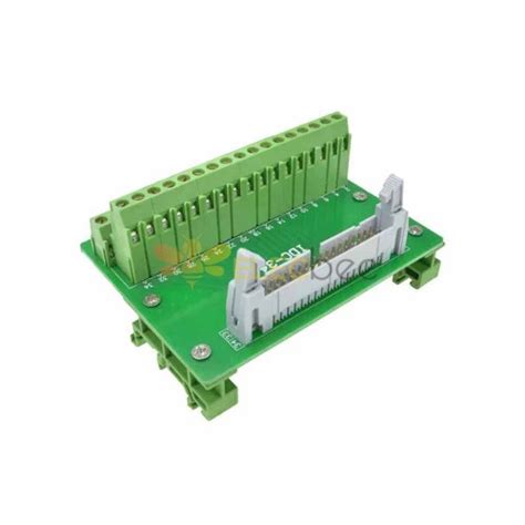 Elecbee Dc2 34p Latched Header Connector Extension Line Terminal Plc Relay Extension Board 34