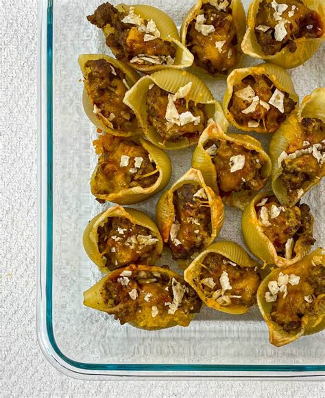 Taco Stuffed Pasta Shells Kari Bakes