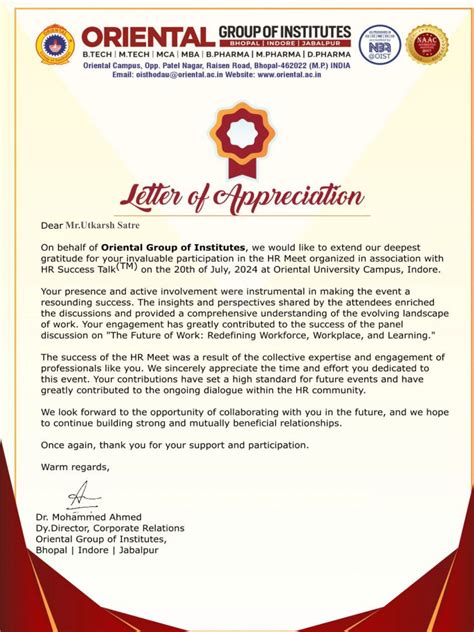 utkarsh satre on linkedin hrprofessional networking