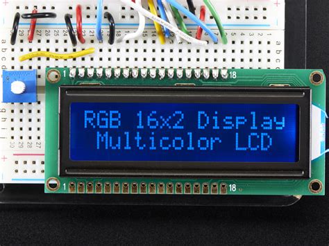 Rgb Backlight Negative Lcd 16x2 Extras Rgb On Black Id 399 13