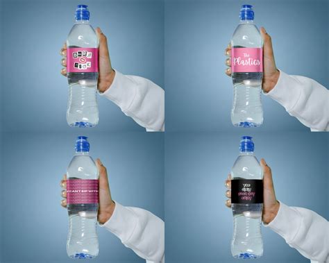 Mean Girls Inspired Water Bottle Labels Party Printable Mean Etsy Canada
