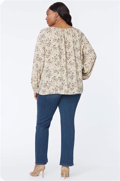 Peasant Blouse Plus Size